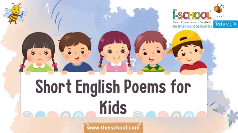 Short English Poems for Kids - Top Play School In India