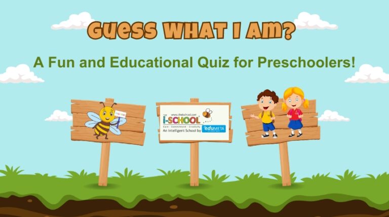Guess What I Am? A Fun and Educational Quiz for Preschoolers!
